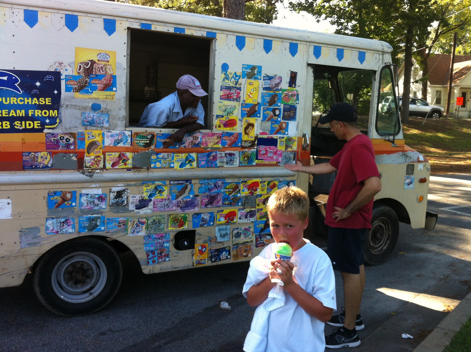 Broströms i Amerikatt: Glassbilen